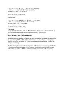 MVA Method for Short Circuit Calculations | PDF | Transformer ...