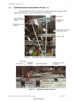 AM-12 Pantograph Maintenance Handbook | PDF | Locomotives | Piston