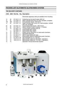 Glutomatic System Operation Manual | PDF | Flour | Gluten