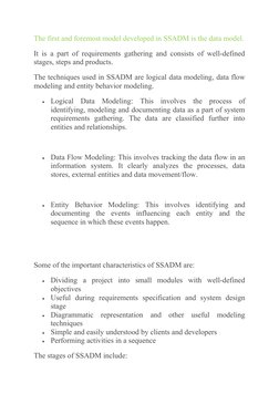 SSADM: Structured Systems Analysis Method | PDF | Conceptual Model ...