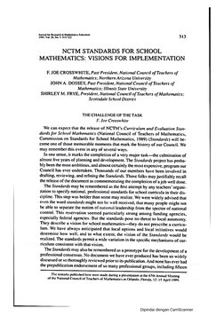 NCTM 1989 | PDF