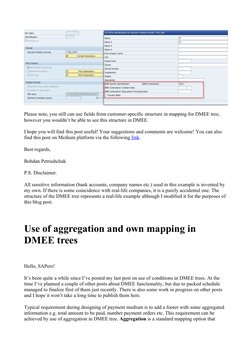 DMEE Tree Customization Guide | PDF | Parameter (Computer Programming ...