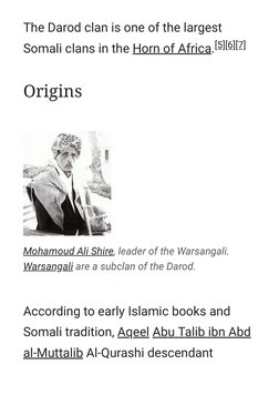 Overview of the Darod Clan in Somalia | PDF | African People | Somalia