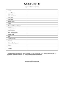 GSIS Forms Overview and Details | PDF | Sports & Recreation