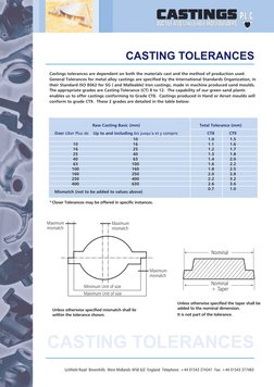 ISO 8062 Casting Tolerances Guide | PDF | Engineering Tolerance ...