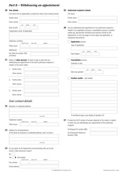 Form 956A: Authorised Recipient Guide | PDF | Information Sensitivity ...