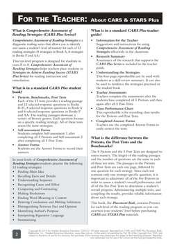 CARS and STARS Plus Placement Book | PDF | Educational Assessment ...
