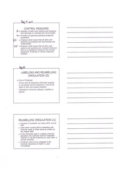 USECHH 2000 Regulations Overview | PDF | Dangerous Goods | Occupational ...