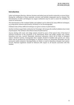 BS en 14582-2016 | PDF | Sodium Hydroxide | Hydroxide