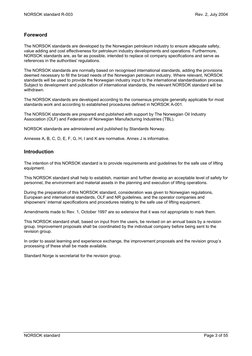 NORSOK R-003 Safe Use of Lifting Equipment | PDF | Elevator | Crane ...