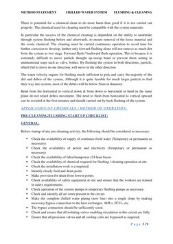Chilled Water System Flushing Method | PDF | Water | Corrosion