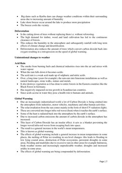 Form 2 Geography Notes: Weather & Climate | PDF | Weathering | Rock ...