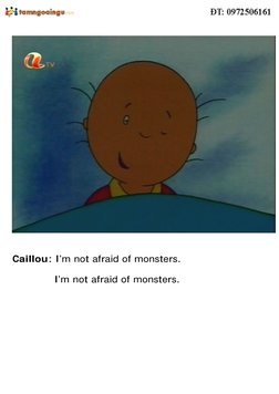 Caillou's Fear of the Dark | PDF