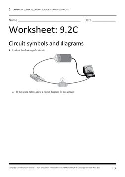 S7 U9 Worksheets | PDF | Electric Charge | Electron