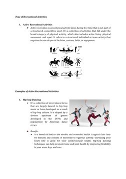 Active vs. Passive Recreation Explained | PDF | Physical Fitness ...