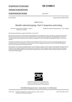 13480-5 - 2017 - EN-Inspection and Testing | PDF | Nondestructive ...