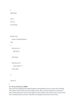 DSA Codes - Hackerrank - All | PDF | Namespace | Computer Programming