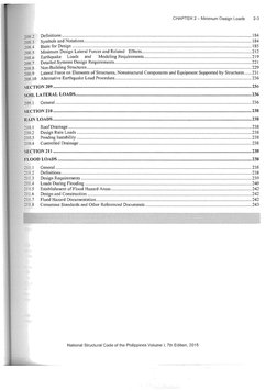 NSCP 2015 Minimum Design Loads | PDF | Wall | Framing (Construction)