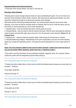 Thunders - Place-Clamping 101 - The Clamping Guide | PDF | Testicle ...
