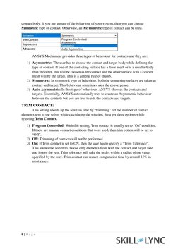 ANSYS Contact Formulations Overview | PDF | Mathematical Optimization ...
