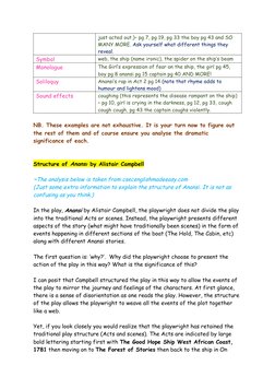 Anansi: Themes and Dramatic Techniques | PDF | Anansi | Thought