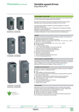 Altivar 610 Variable Speed Drives Guide | PDF | Electric Motor ...