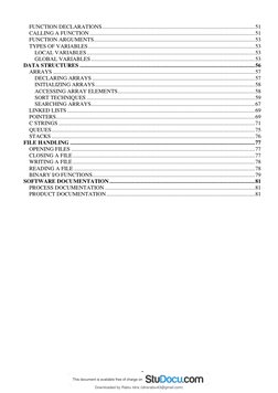 Structured Programming Notes Pdf Programming Computer Program