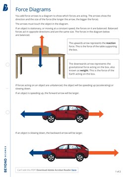 Force Diagrams and Arrow Labels | PDF | Force | Mass