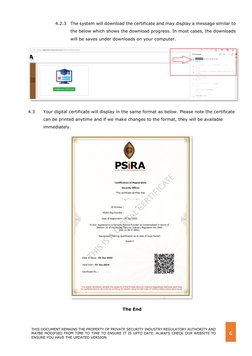 Accessing Your Digital PSIRA Certificate | PDF | Public Key Certificate ...