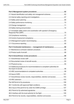 Part CAMO Airworthiness Management Guide | PDF | Safety | Regulatory ...