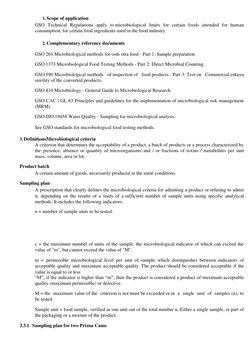 GSO 1016/2015 Microbiological Standards | PDF | Foods | Fruit Preserves