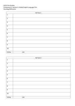 Slumdog Millionaire Film Study Guide | PDF | Narrative | Plot (Narrative)