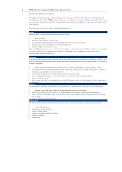 Understanding PEME for Hazard Management | PDF | Hazards | Competence ...