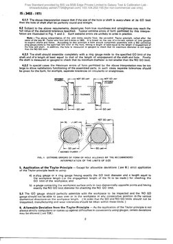 IS 3455: Gauging Practice for Workpieces | PDF | Engineering Tolerance ...