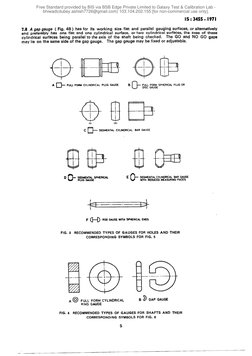 IS 3455: Gauging Practice for Workpieces | PDF | Engineering Tolerance ...