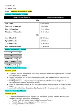 Lesson 1 BANKING - Banking and Financial Institution | PDF | Financial Markets | Banks