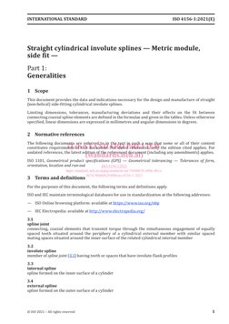 Iso 4156 1 2021 | PDF | Engineering Tolerance | International ...