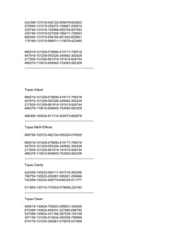 Topaz Labs License Keys List | PDF | Adobe Photoshop | Computer ...