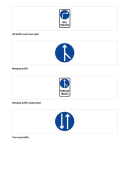 Philippine Road Signs and Symbols Guide | PDF | Traffic | Land Transport