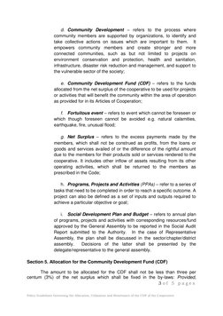 Revised CDF Guidelines for Cooperatives | PDF | Cooperative | Policy