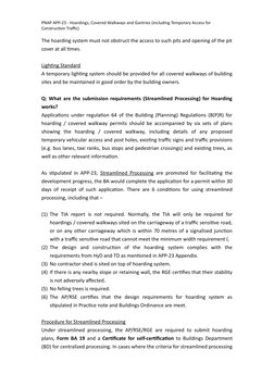 PNAP APP-23: Hoarding and Walkway Guidelines | PDF | Traffic | Road