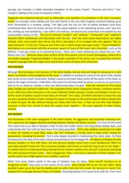 Themes and Motifs in The Great Gatsby | PDF | The Great Gatsby