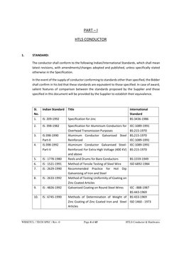 HTLS Conductor Technical Specification | PDF | Electrical Resistivity ...