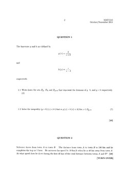 UNISA MAT1510 Past Exam Papers | PDF