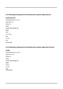 Verilog Code Examples for Digital Design | PDF | Electronic Circuits ...