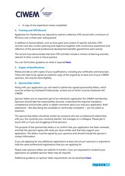 Guidance For C.WEM | PDF | Professional Development