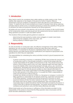 Crane Stability and Ground Pressure Guide | PDF | Strength Of Materials ...