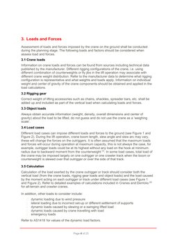 Crane Stability and Ground Pressure Guide | PDF | Strength Of Materials ...