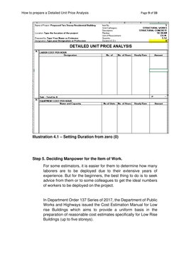 Preparing Detailed Unit Price Analysis | PDF | Taxes | Value Added Tax