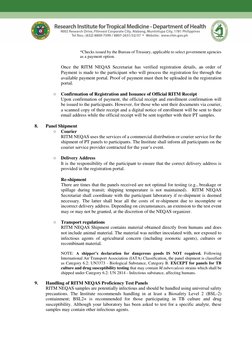 RITM NEQAS Guidelines for Parasitology | PDF | Quality Assurance ...